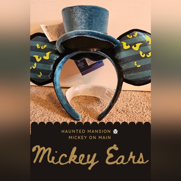 Disney | Accessories | New Disney Mickey Mouse Main Attraction Haunted ...